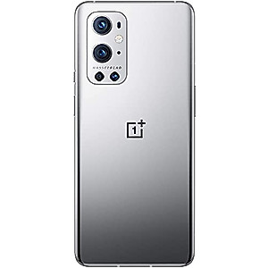 OnePlus 9 Pro 5G Dual LE2120 128GB 8GB RAM Factory Unlocked (GSM Only | No CDMA - not Compatible with Verizon/Sprint) China Version | Morning Mist (Silver)