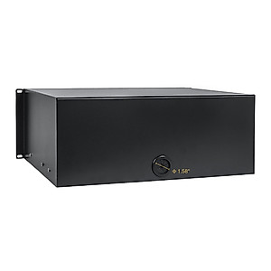 Sound Town 19-inch 4U Locking Rack Drawer, with Protection Foam (STRD-4D)