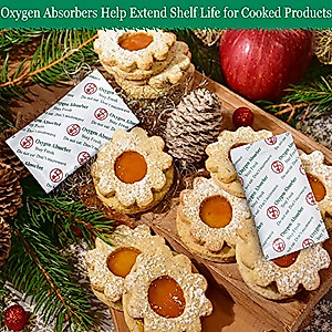 MaiFlaFre 3000cc(30Packets) Oxygen Absorbers for Food Storage, Food Grade Oxygen Absorbers Packets for Food