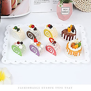Set of 5pcs Cupcake Stand and Dessert Fruit Snack Tower Tray for Wedding Home Birthday Tea Party Serving Platter