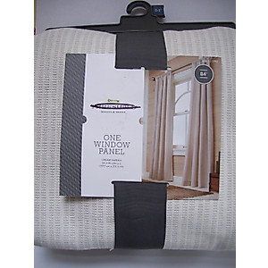 Threshold One Window Panel, Cream Farrah, 54" x 84"