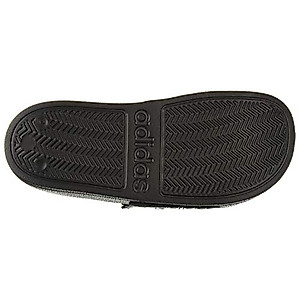 adidas Adilette Shower Slides, Core Black/White/Core Black, 5 US Unisex Big Kid