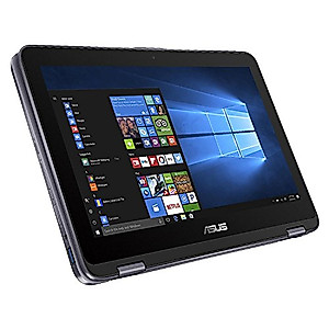 2018 Newest Business Asus VivoBook Flip 11.6" 2-in-1 HD Touchscreen Laptop/Tablet, Intel Dual Core N3350, 4GB DDR3 RAM, 500GB HDD, WiFi, Fingerprint Reader, Windows 10 Home, Stylus Pen Included
