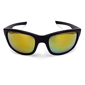 DEWALT DPG107 Supervisor™ Premium Safety Full frame Eyewear - Black Frame - Yellow Mirror Lens