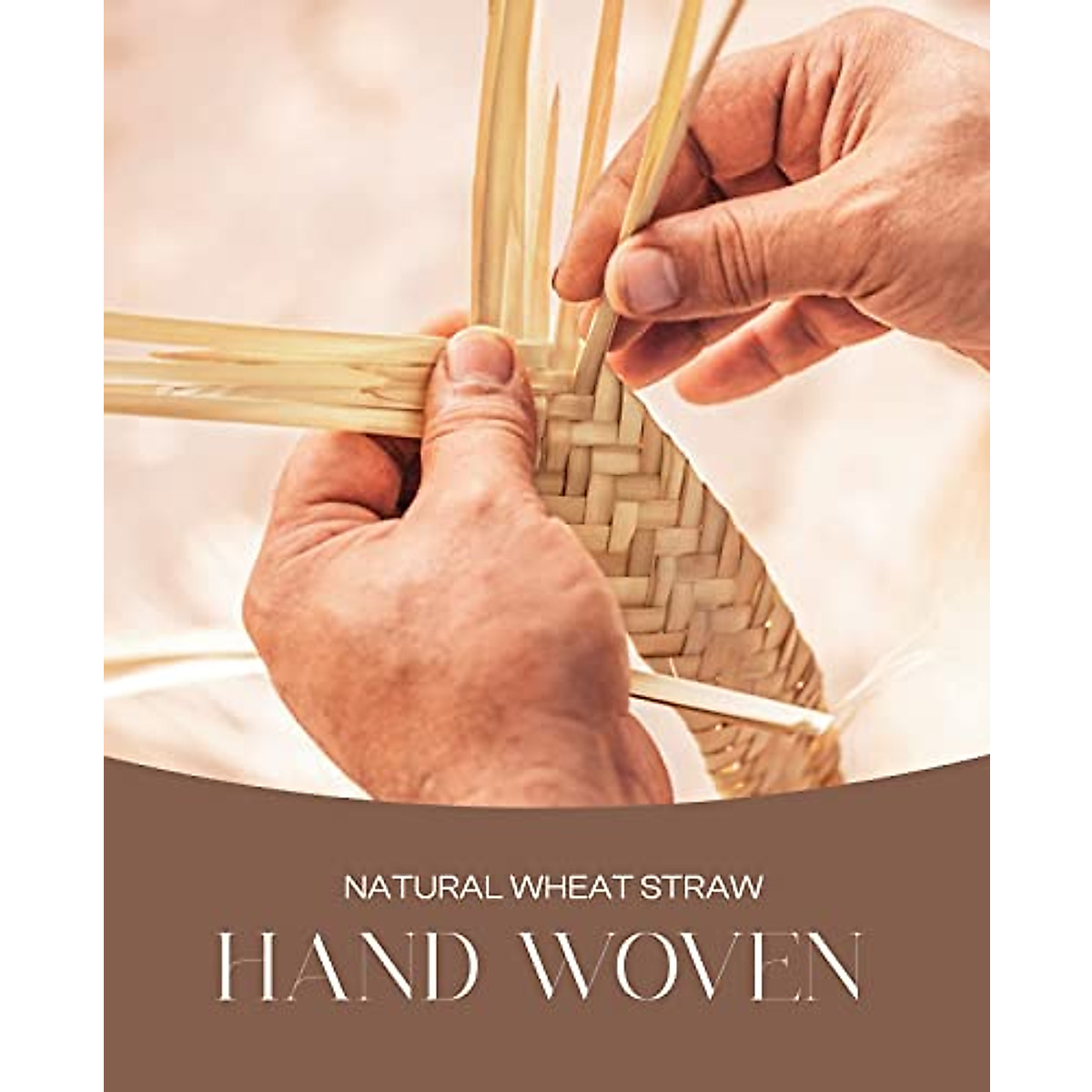 Visors for Women, Straw Sun Visors for Women Beach Hats for Women Packable Sun Hat Womens Visor Handmade Straw Hats for Women Khaki