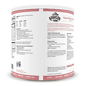 Augason Farm's Sugar & Honey Powder Blend