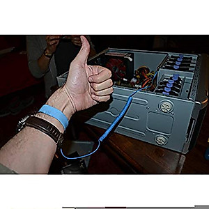 Antistatic Wrist Strap，Adjustable ESD Wrist Band Fits - 6 Pack for Working on Sensitive Electronic Devices