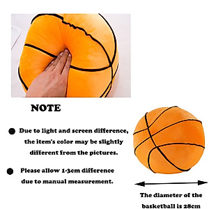 CHELEI2019 11" Stuffed Basketball Plush Baby Toy,Soft Sport Ball Pillow,Gifts for Kids,Boys