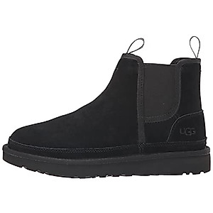 UGG Men's Neumel Chelsea Boot, Black, Size 10