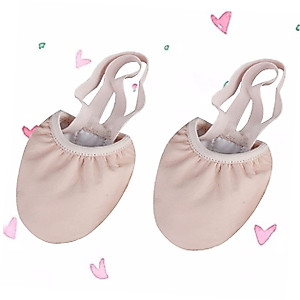 GLEAVI 1 Pair Lyrical Ballet Shoe Womens Dance Shoes Women Dance Shoes Thong Liners for Women Ballet Shoes Soft Ballet Shoes Dance Foot Thongs Dance Forefoot Sock Paw Yoga Women's