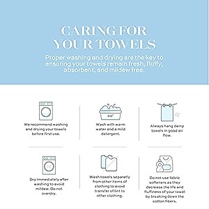 Luxury White Bath Towels Extra Large | 100% Soft Cotton 700 GSM Thick 2Ply Absorbent Quick Dry Hotel Bathroom Towel | 27x54 Inch | White | Set of 4