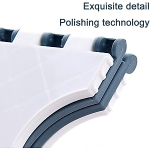 9 Inch Folding Step Stool Step Platform Anti Slip Top Portable Compact Foldable Step Ladder for Bathroom, Garden, Library, Kitchen, School, Closet & Shower for Kids and Adults