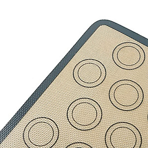 Silicone Baking Mat Nonstick Heat Resistant Liner Oven Sheet Macaron Cake Cookie Toaster Liner Sheet Pastry Kneading Rolling Mat New