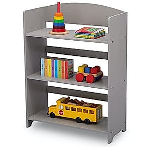 Delta Children MySize Bookshelf - Greenguard Gold Certified, Grey
