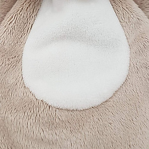 Zocita Baby Snuggle Plush Teether, Soothe Cuddly Teethe Toy(Lion)