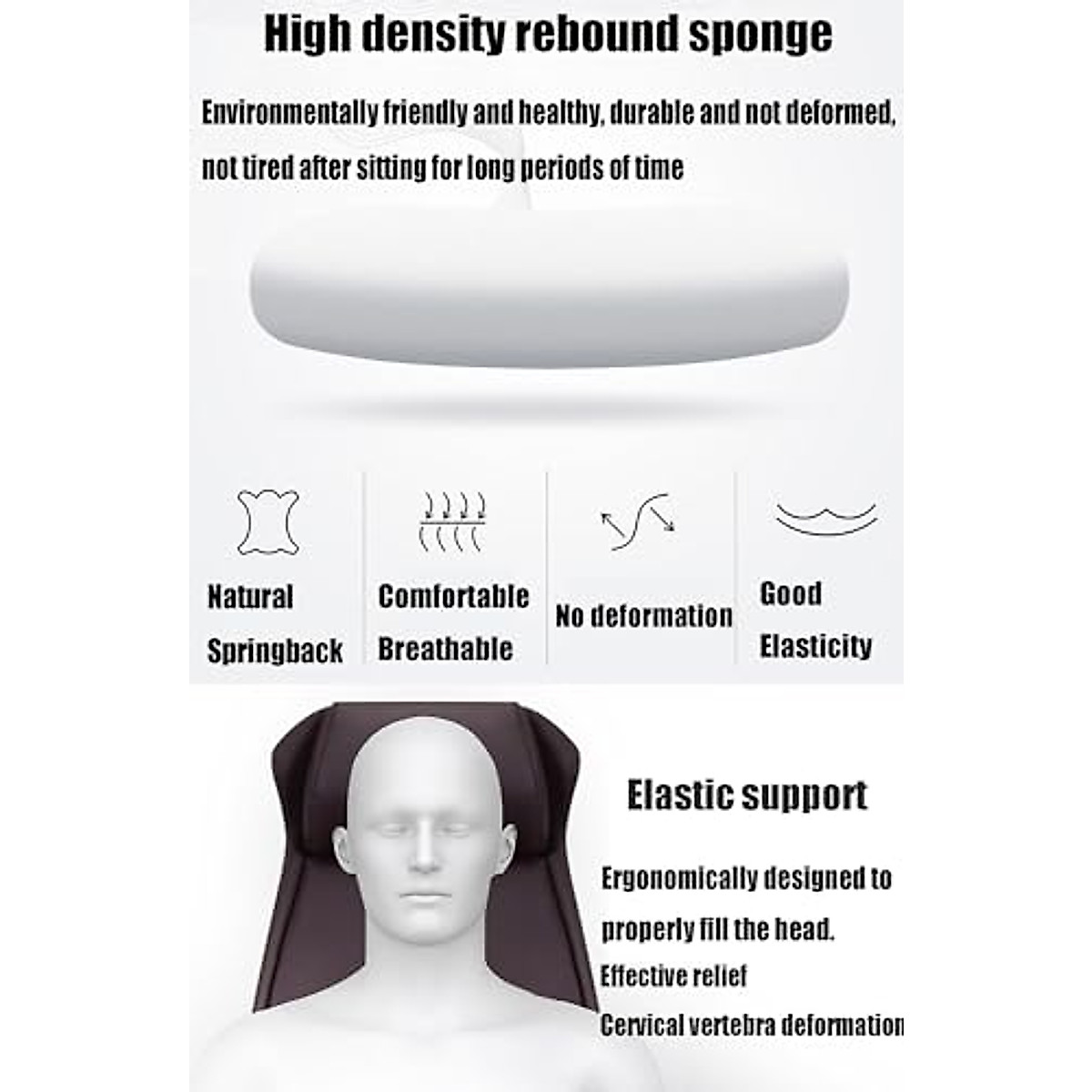 FrYsky Home Office Desk Chairs, Swivel Chair Light Luxury Leather Office Computer Executive Office Comfortable Height-Adjustable Swivel Chair (Color : Dark Brown)