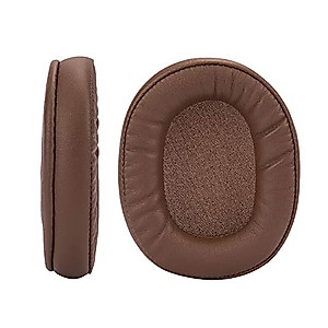 Oriolus EarPads Ear Cushions Replacement for Headphones Audio-Technica ATH-MSR7 ATH-M50X ATH-M20 ATH-M40 ATH-M40X SX1 Headphones (Brown)