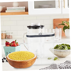 CAXUSD Airtight Rice Dispenser Storage Container Sealed Grain Storage Box for Rice and Cereal Dry Food Box with Compartment Kitchen Pantry Organization