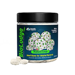 Aquatic Experts BioLodge Aquarium Bio Media - Bio Media for Aquarium Filter, Aquarium Filter Media, Ideal Canister Filter Bio Media, 500ML