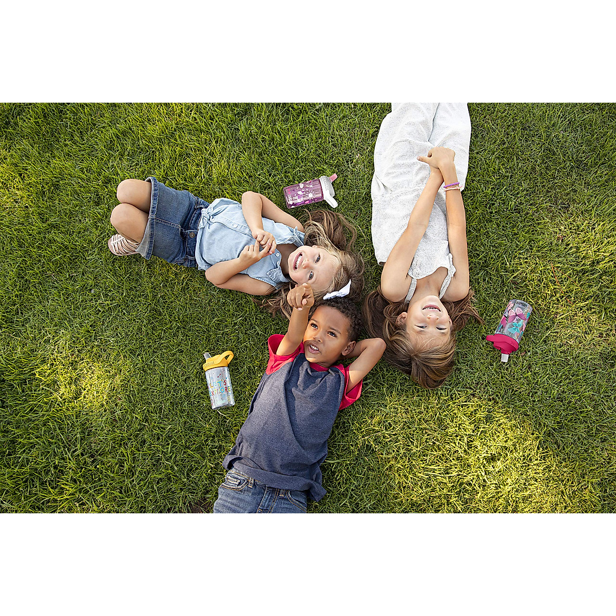 CamelBak eddy+ Kids Bottle Replacement Bite Valves and Straws Accessory, Clear