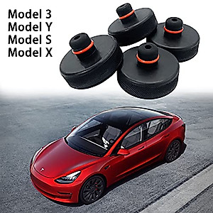 Lifting Jack Pad Replacement for Tesla Model 3 Y S X Lift Point Adapter Tool Jack Puck with Storage Box - Using with a Floor Jack
