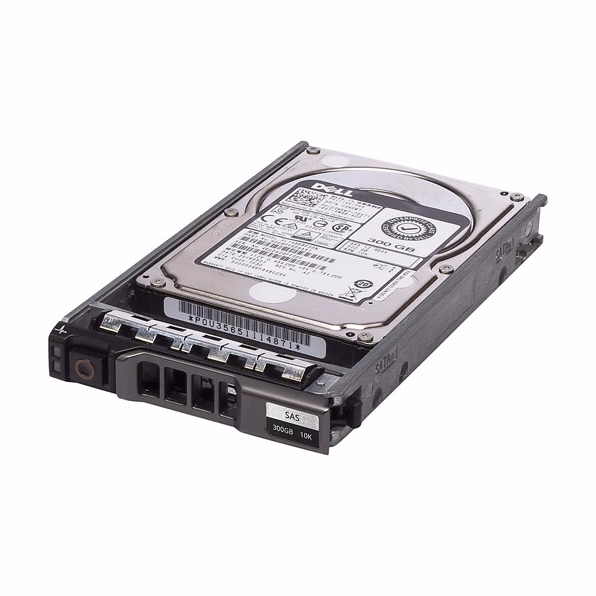 Dell 300GB 12GB/s 10K SAS Hard Drive Bundle with Drive Tray - 3NKW7 (Renewed)