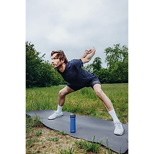 Contigo Jackson Chill drinks bottle, large BPA-free stainless steel water bottle, 100% leakproof, keeps drinks cool for up to 24 hours; insulated bottle for sports, cycling, jogging, hiking, 590 ml