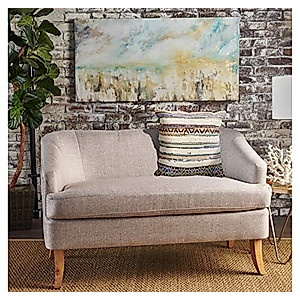 LR Home Callie Throw Pillow, 18" x 18", Multi/Natural