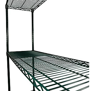 Apollo Hardware Green Epoxy Wire Shelves(Individual Wire Shelves) (14"x48")