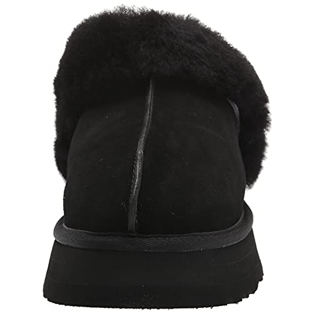 UGG Women's Disquette Slipper, Black, 8