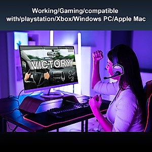 Gaming Keyboard and Mouse Combo with Mouse Pad, RaceGT 3 in 1 Gaming Wired Keyboard RGB Backlit, 7 Button 6400DPI Wired Gaming Mouse, PC Accessories Compatible for Computer PC Laptop