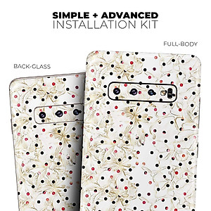 DesignSkinz Karamfila Watercolo Poppies V16 Protective Vinyl Decal Wrap Skin Cover Compatible with The Samsung Galaxy S20 (Screen Trim & Back Glass Skin)