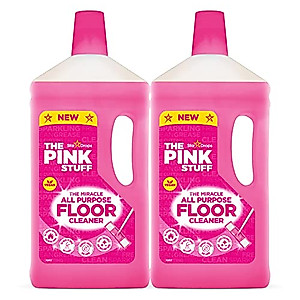 Stardrops - The Pink Stuff - The Miracle All Purpose Floor Cleaner - Pack of 2, 67.6 Fl Oz (82375)
