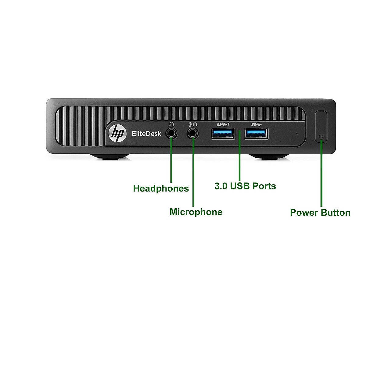 HP EliteDesk 800 G1 Tiny Computer Micro Tower PC, Intel Core i5 Processor, 16GB Ram, 1TB SSD,Wireless Keyboard & Mouse, WiFi | Bluetooth, Windows 10 Professional (Renewed)