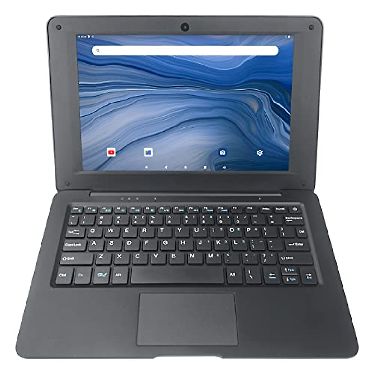 KANGBUKE Android OS Laptop,10.1-Inch IPS(1280*800) Display, Built-in WiFi, Front Camera, Bluetooth,Mini Netbook pc.(Black)