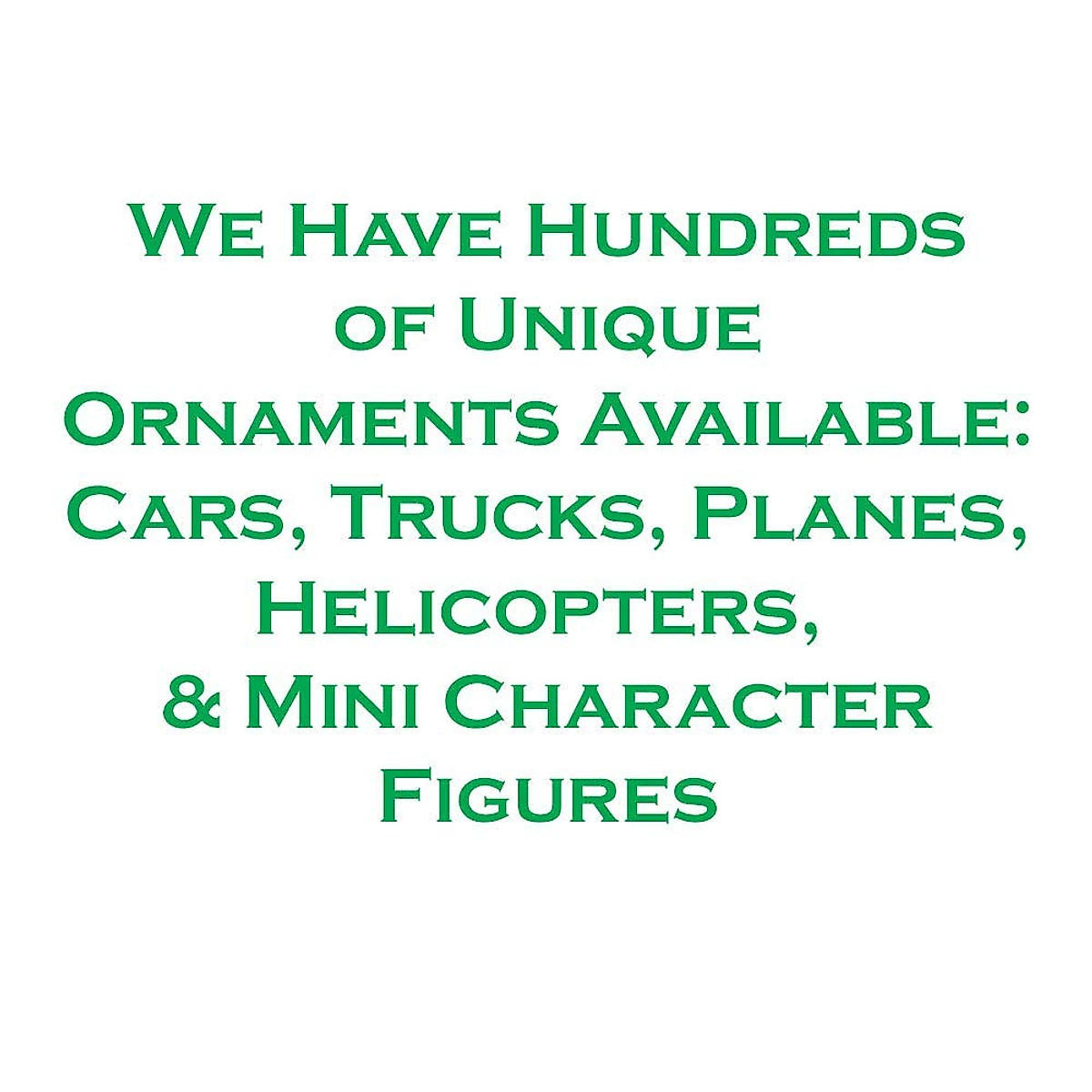 Christmas Ornament for Rockwell B1-B B-1 Lancer Jet Aircraft Airplane Green Gray