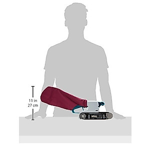 MAKITA 3"X24" BELT SANDER DUSTLESS, Model:9924DB , Blue