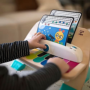 Baby Einstein and Hape Magic Touch Piano Wooden Musical Toddler Toy, Age 6 Months and Up