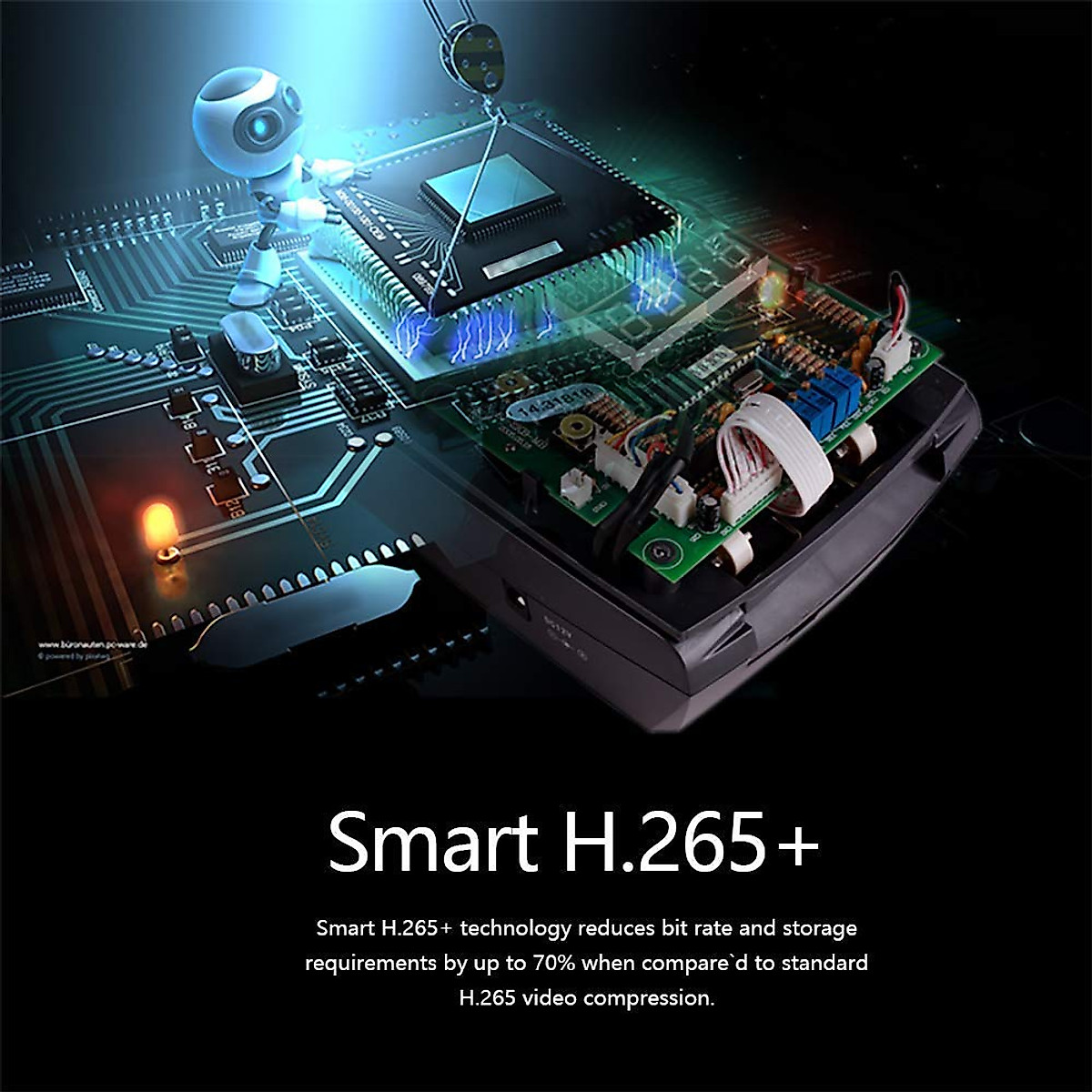 4K PoE Security IP Camera - Compatible with Hikvision DS-2CD2683G2-IZS UltraHD 8MP Vari-Focal EXIR Bullet Weatherproof 2.8-12mm Motorized Lens English Version Firmware