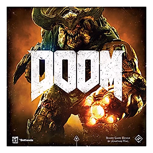 Doom The Board Game (2nd Edition) - Sci-Fi Combat Strategy Game Based on the Video Game for Kids & Adults, Ages 14+, 2-5 Players, 90 Minute Playtime, Made by Fantasy Flight Games
