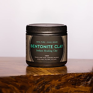 Food Grade Sodium Bentonite Clay - Powder - 1 Pound