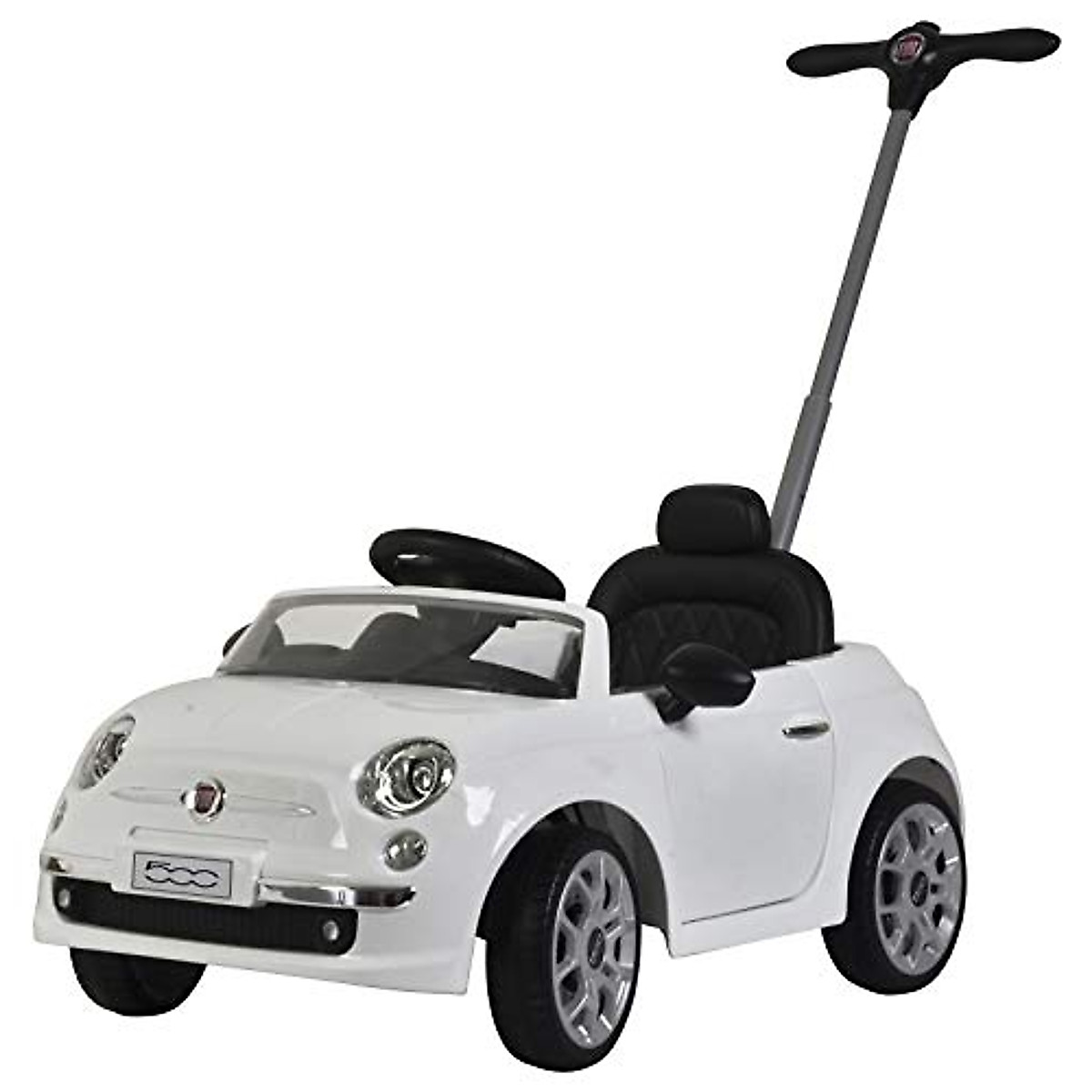 Fiat push car White