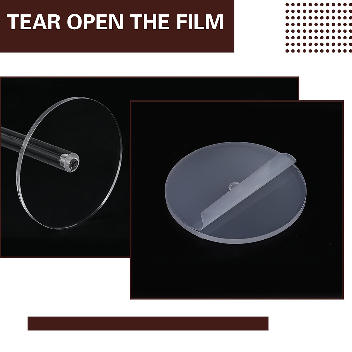 Portable Wrist Yarn Holder with Wrist Strap, Acrylic Yarn Organizer Storage Prevents Yarn Tangling and Misalignment Wool Mini Yarn Holder for Knitting Crocheting Supplies Gift for Craft Lovers