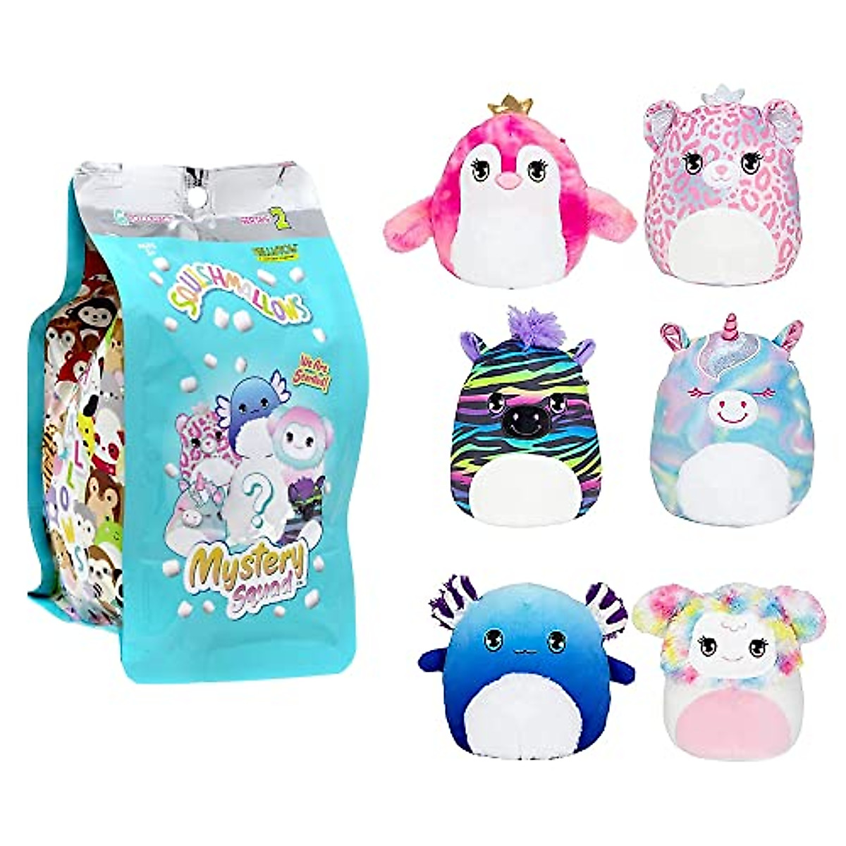 Squishmallows 5-Inch - Series 2 - Add Scented Blinds to Your Squad, Ultrasoft Stuffed Animal Little Plush Toys, Official Kellytoy Plush - Includes 1 Mystery Style