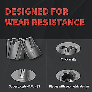 S&F STEAD & FAST Spot Weld Cutter Kit, 7 Cutters, 3/8 Shank, Depth of Cut 1/4, Cutting Diameter 5/16-3/4