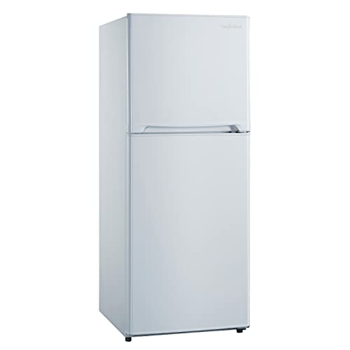 Magic Cool MCR10WI Apartment Refrigerator Freestanding Slim Design Full Fridge with Top Freezer for Condo, House, Small Kitchen Use, White