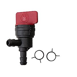 Prime Line 7-02341 Fuel Shut-Off Valve W/Clamps 90 Degree