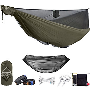 onewind Hammock Tarp Shelter Rainfly Kits Camping Tent -11' Hammock-12' Tarp