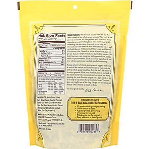 Bobs Red Mill Cereal Granola Honey Oat, 12 oz