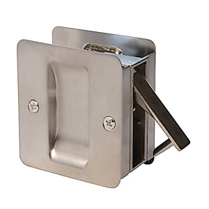 Weiser Polished Chrome Pocket Door Lock Passage